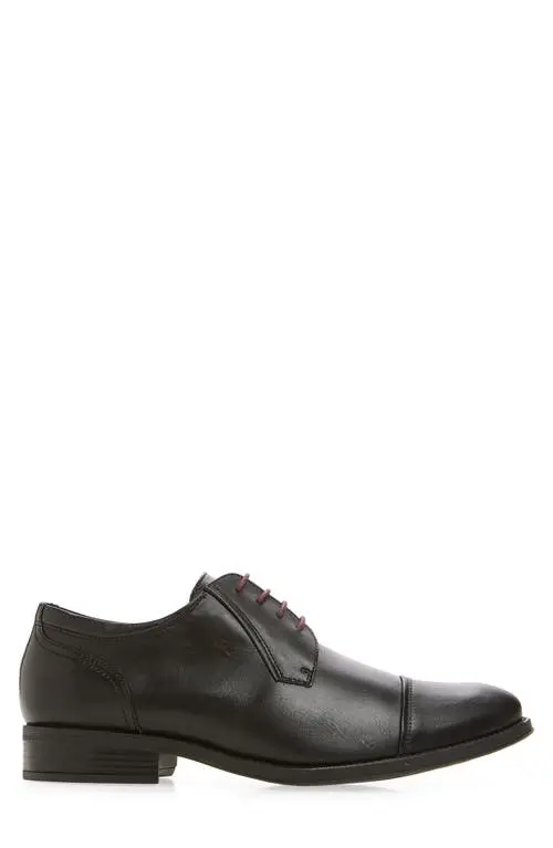 FLUCHOS Cap Toe Derby - Black