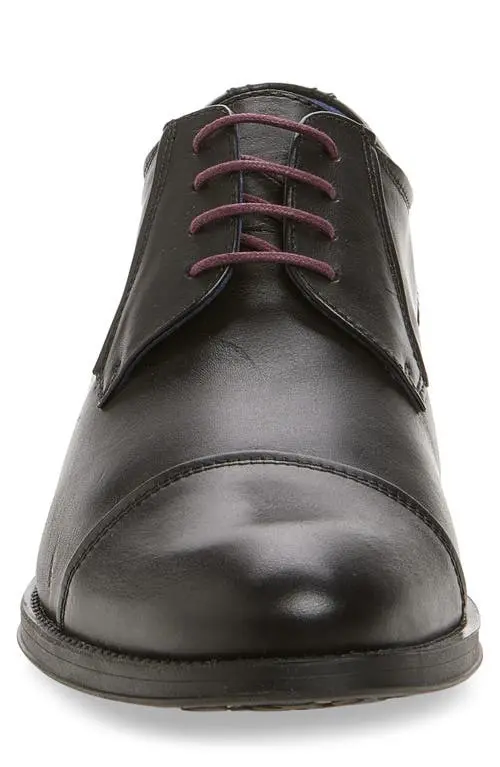 FLUCHOS Cap Toe Derby - Black