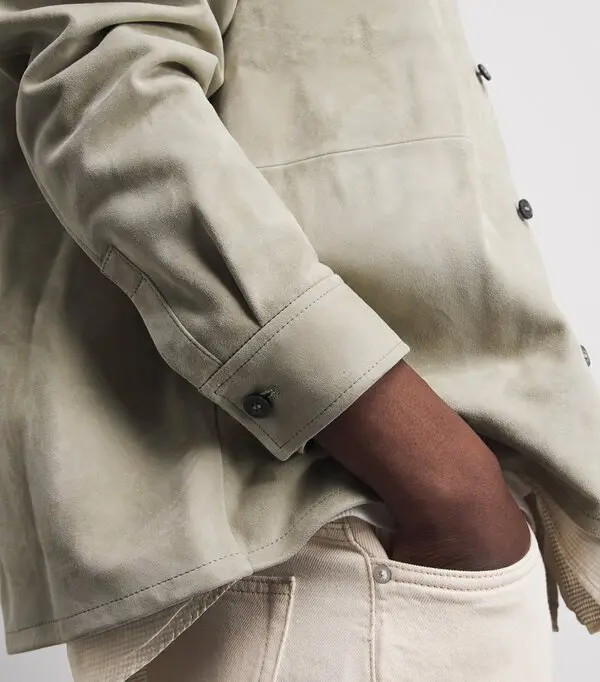 FRAME Suede Shirt