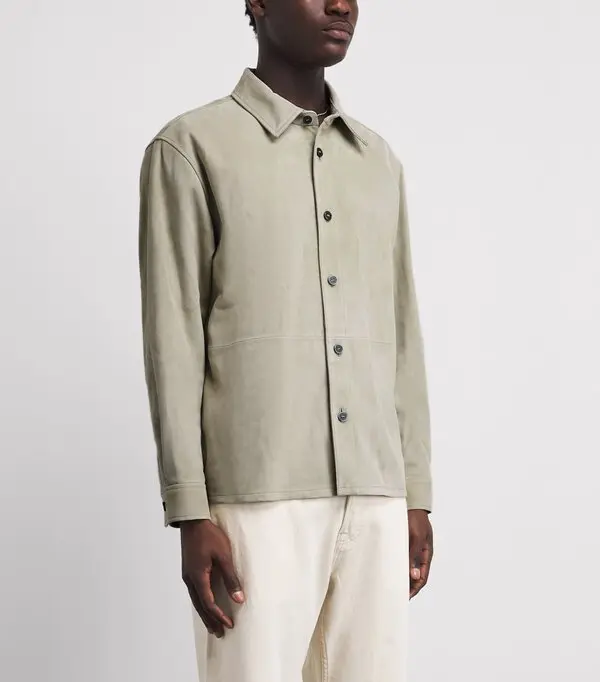 FRAME Suede Shirt