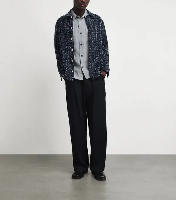 FRAME Stripe Short-sleeve Shirt