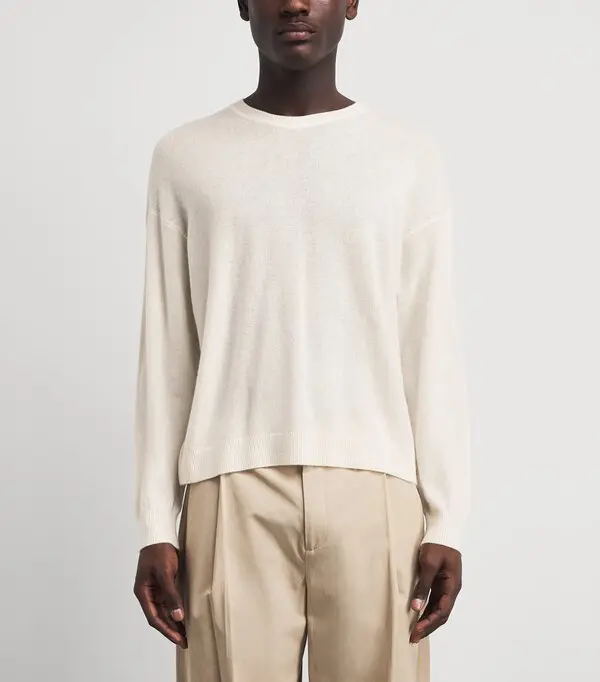 FRAME Wool-cashmere Crew Neck Sweater