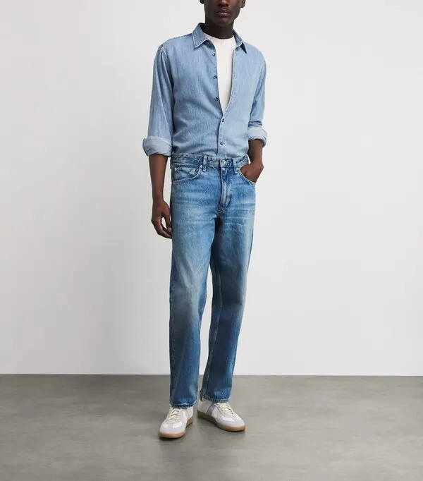Rag & Bone Fit 4 Straight Jeans - Blue