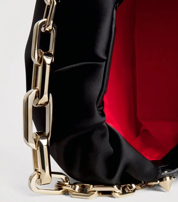 CHRISTIAN LOUBOUTIN Eva Small Shoulder Bag - Black