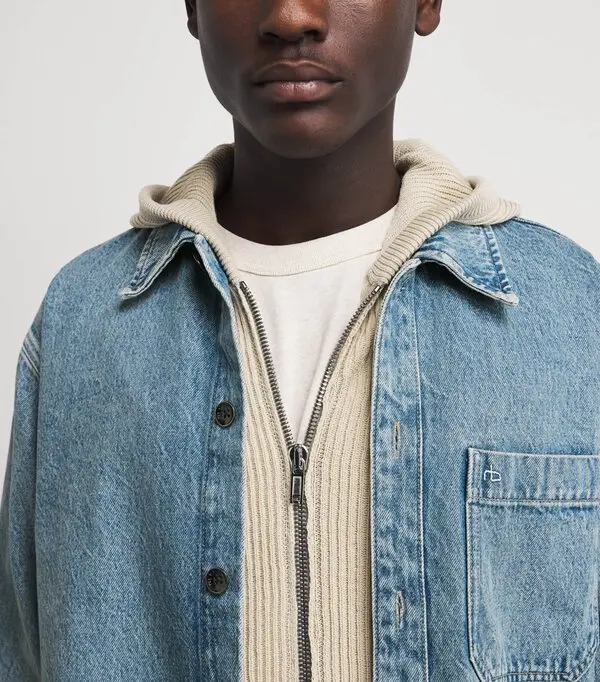 Rag & Bone Denim Astor Overshirt - Blue