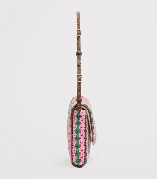 Valentino Garavani Small Crochet Shoulder Bag