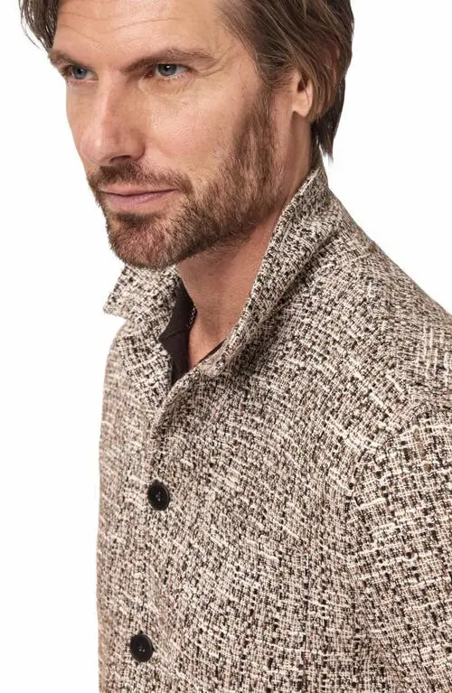 John Varvatos Bourdain Textured Tweed Jacket