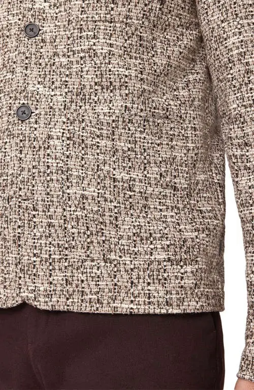 John Varvatos Bourdain Textured Tweed Jacket