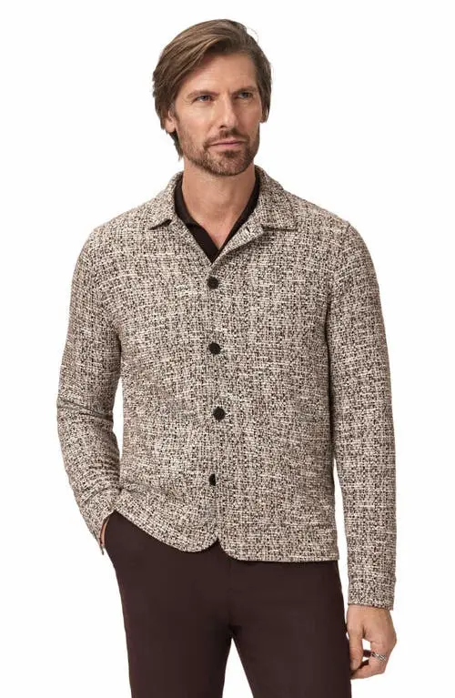 John Varvatos Bourdain Textured Tweed Jacket