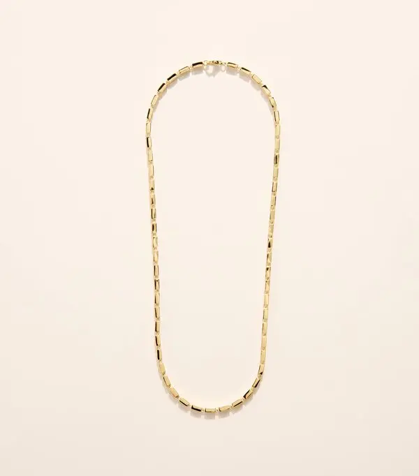 SUZANNE KALAN Yellow Block Chain Necklace
