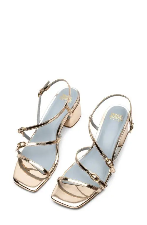 FRANCES VALENTINE Lexi Slingback Sandal - Platino