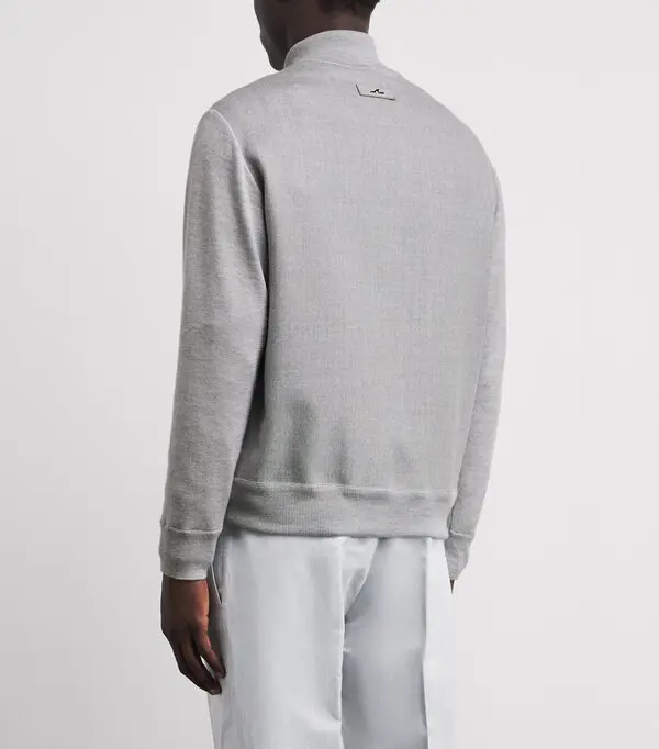 Paul & Shark Wool-silk Aliseo Bomber Jacket