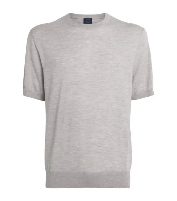 Paul & Shark Cashmere-silk T-shirt