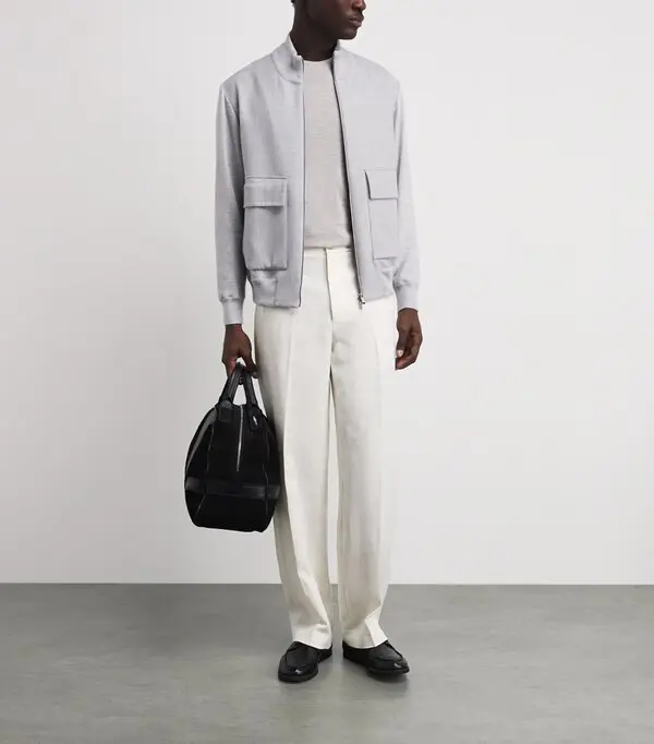Paul & Shark Cashmere-silk T-shirt