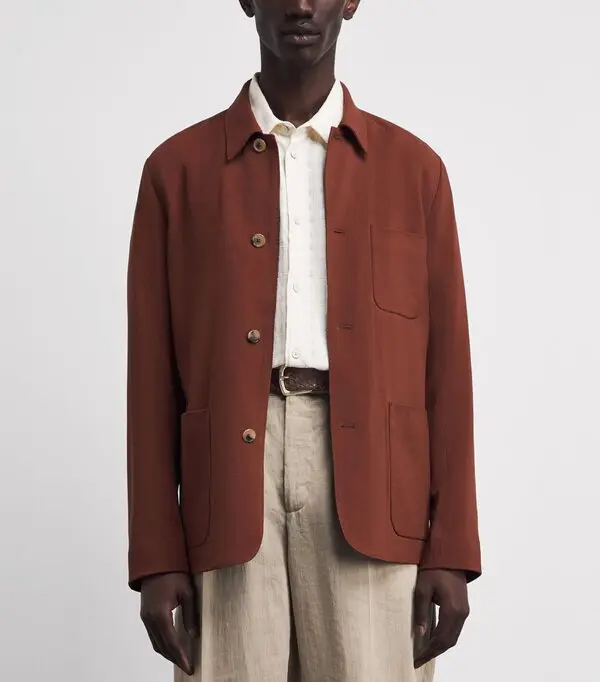 ELLIOT RHODES Leather Braided Belt