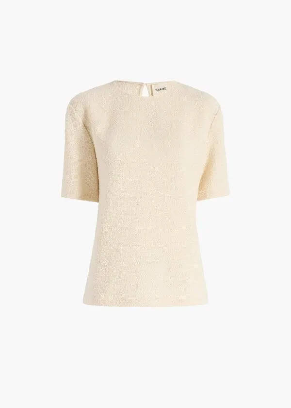 Khaite Web Top In English Twist Tweed