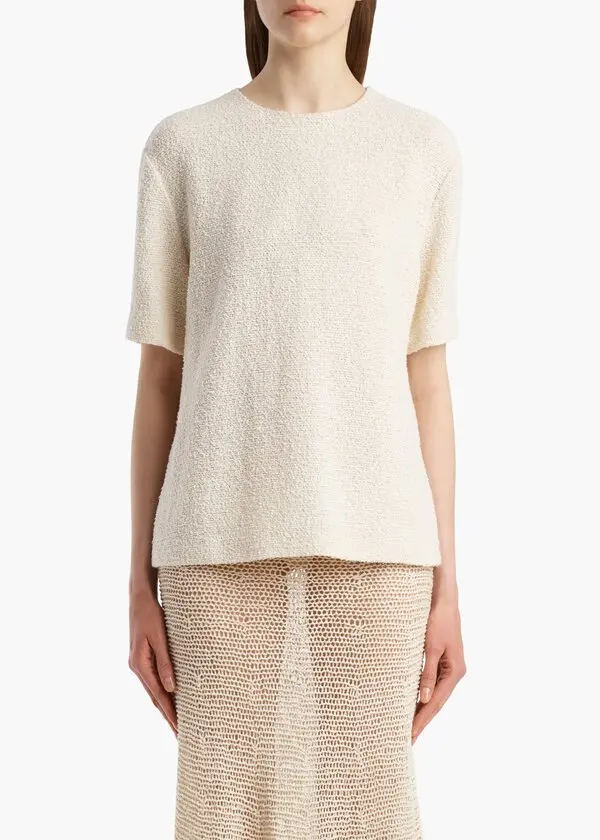 Khaite Web Top In English Twist Tweed