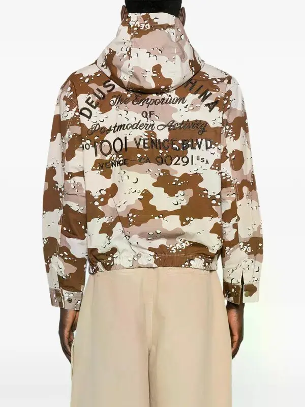 Deus Ex Machina Camouflage Hooded Jacket