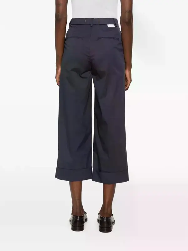 BONHEUR Dali Cropped Turn-up Trousers