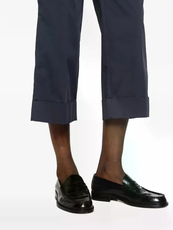 BONHEUR Dali Cropped Turn-up Trousers