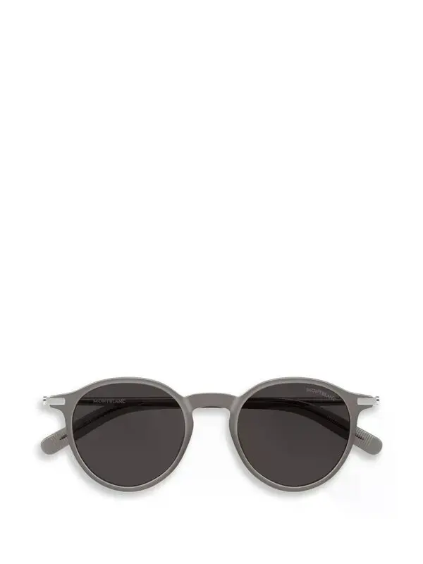 Montblanc Round Frame Sunglasses - Grey