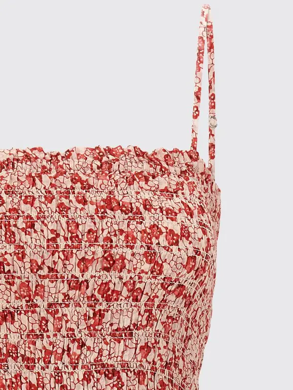 Isabel Marant Étoile Ruffled Tiered Floral Mini Dress