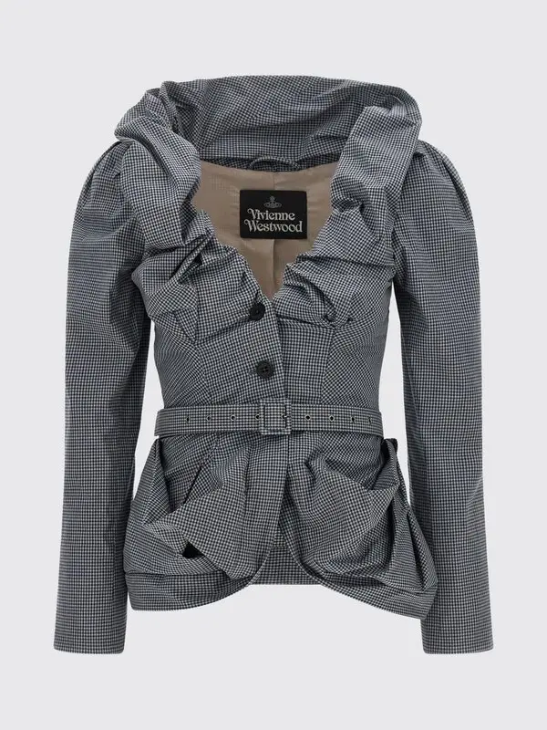 VIVIENNE WESTWOOD Tailored Jacket With Belt Detail