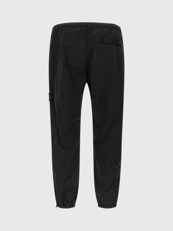 Stone Island Technical Fabric Cargo Trousers With Elasticated Waist