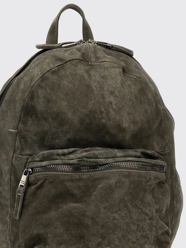 GIORGIO BRATO Lambskin Leather Backpack - Grey