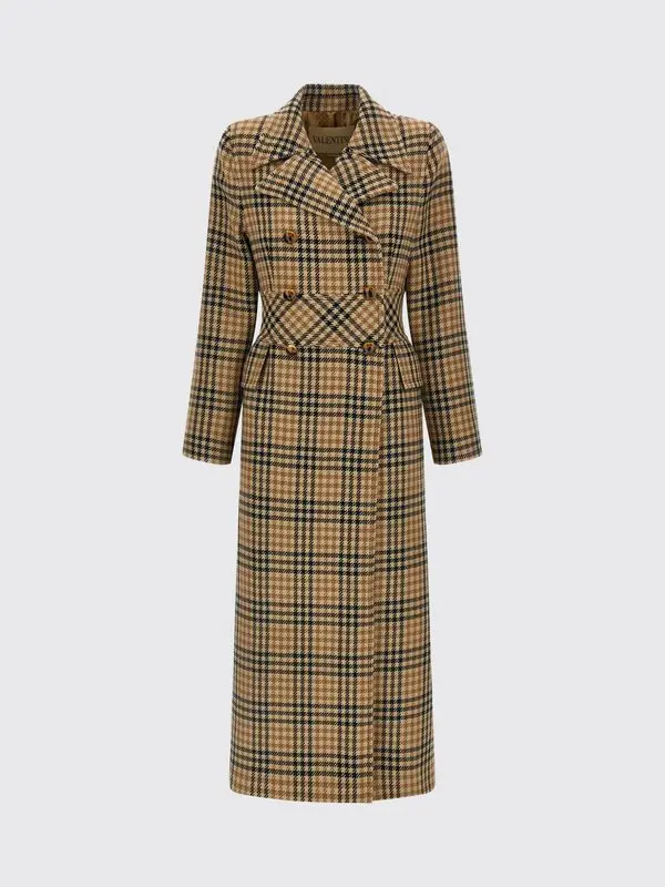 Valentino Garavani Plaid Double-breasted Jacket