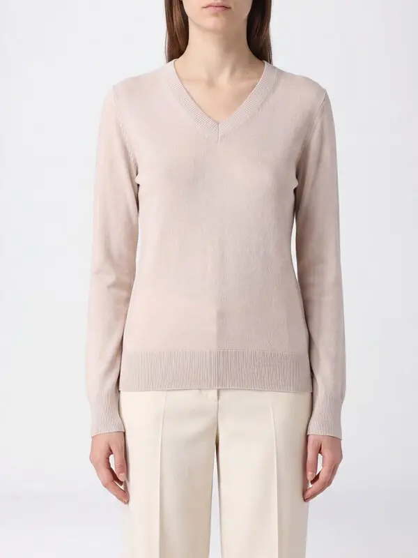 Max Mara V-neck Sweater - White