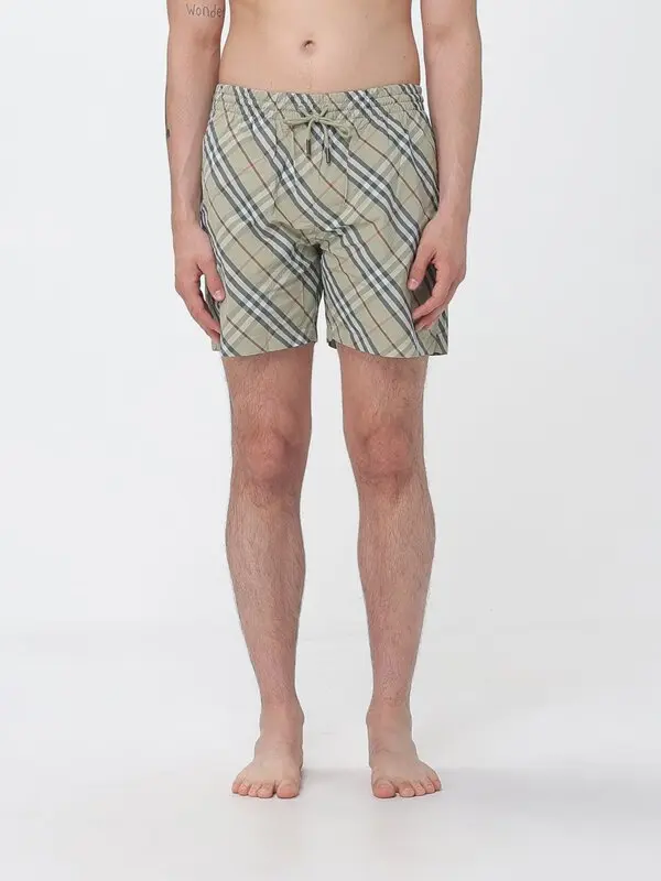 Burberry Plaid Swim Trunks