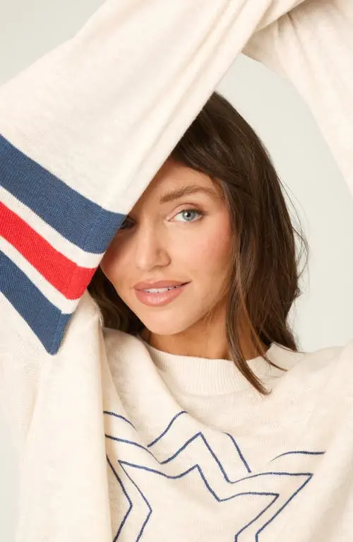 PJ Salvage Star Spangled Sweater