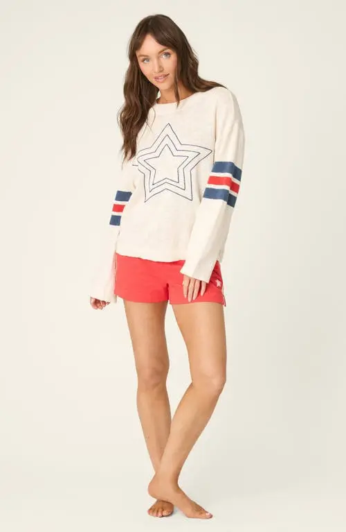 PJ Salvage Star Spangled Sweater