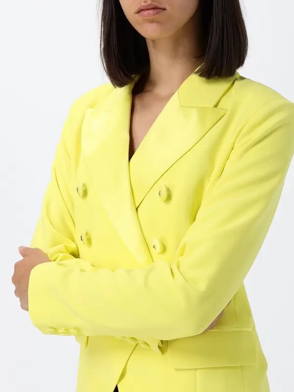 TWINSET Double Breasted Blazer - Lime