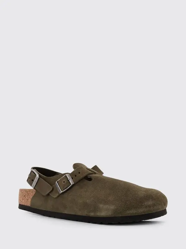 BIRKENSTOCK Buckled Clogs - Green