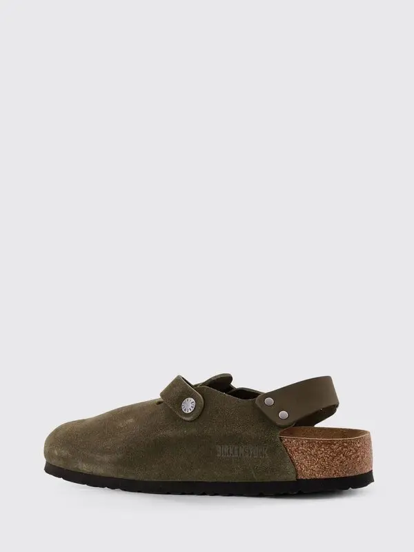 BIRKENSTOCK Buckled Clogs - Green