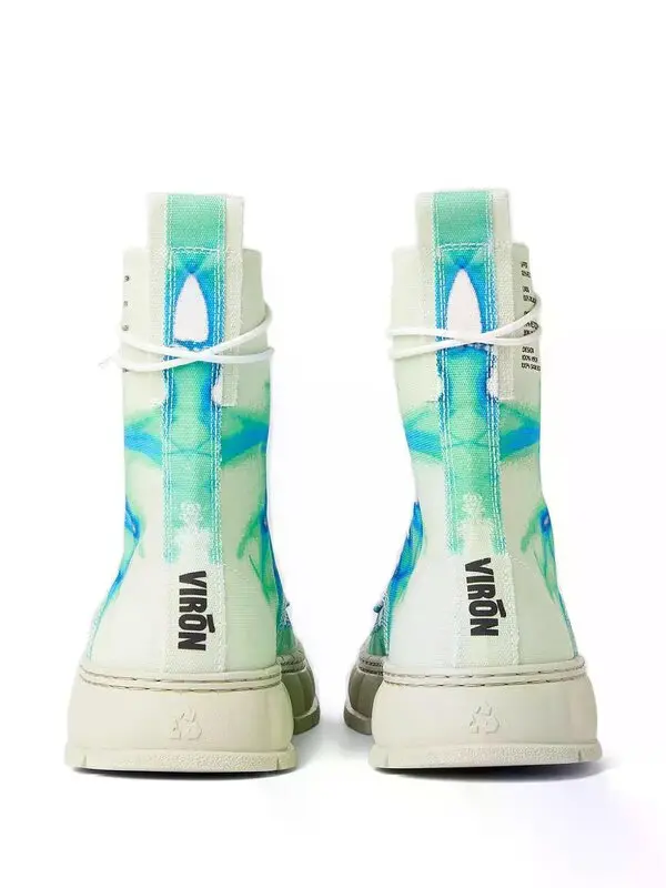 VIRON Printed Lace-up Boots