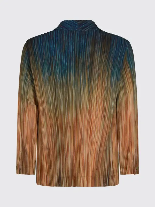 Issey Miyake Homme Plissé Double-breasted Pleated Blazer