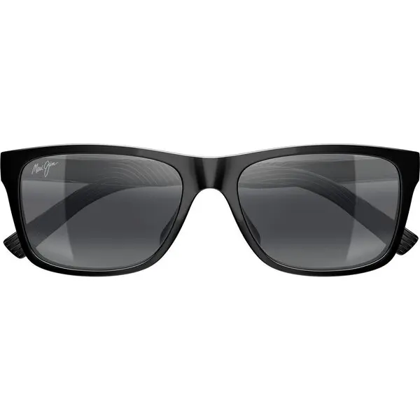 Maui Jim Rectangle Sunglasses - Black
