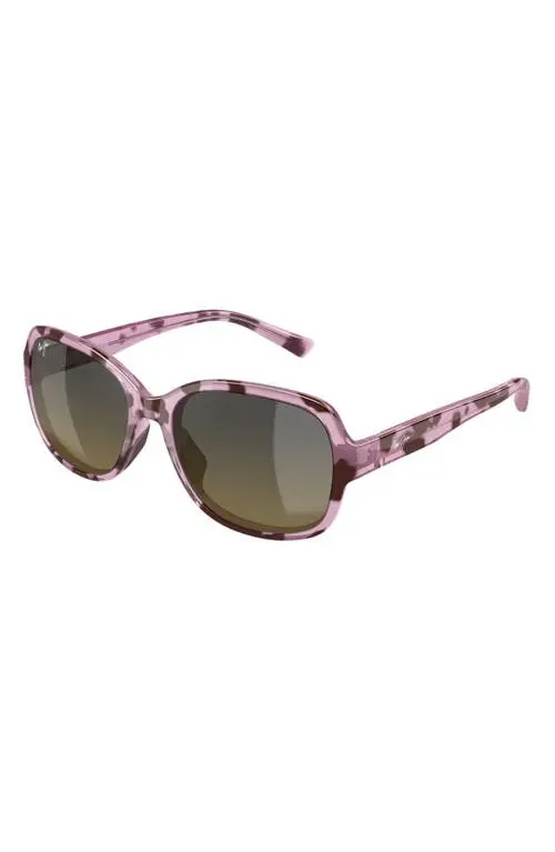 Maui Jim 55mm Polarizedplus2® Butterfly Sunglasses - Pink