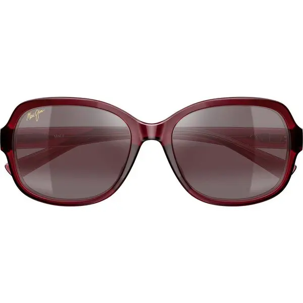 Maui Jim 55mm Polarizedplus2® Butterfly Sunglasses - Red