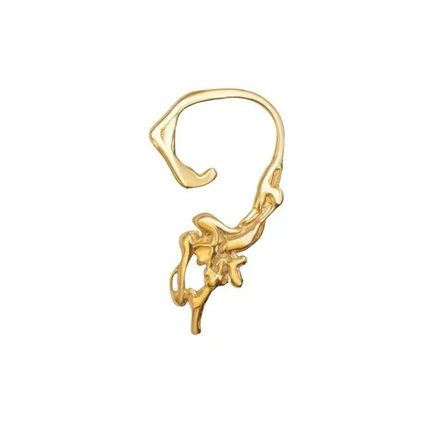 ISKRA Liquefy Mono Earring Right - Gold