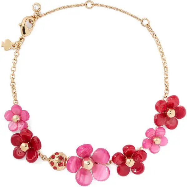 Kate Spade New York Flower Scatter Bracelet - Red Multi