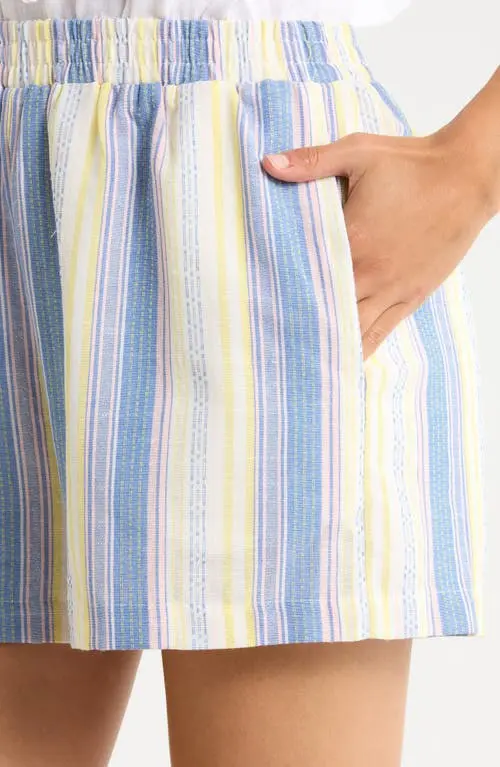 SUGARLIPS High Waisted Striped Shorts
