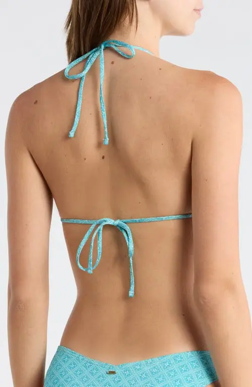 Rip Curl Moon Geo Metallic Triangle Bikini Top