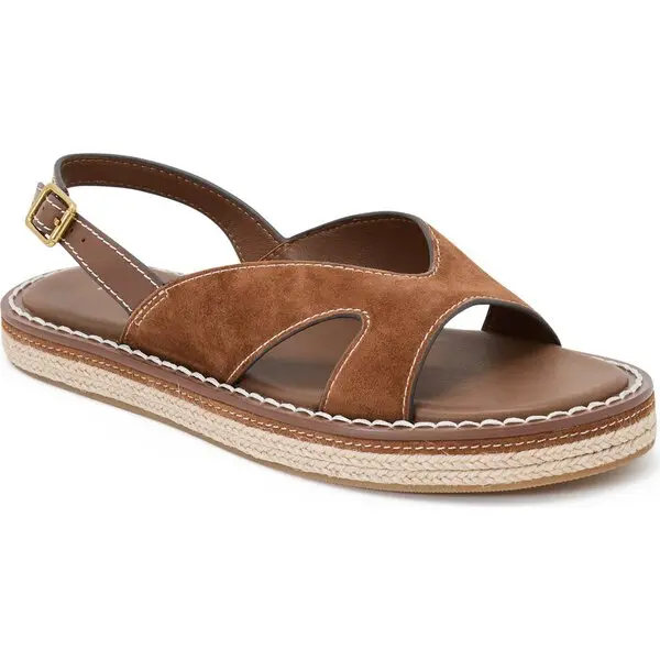 REISS Rhia Espadrille Slingback Sandal