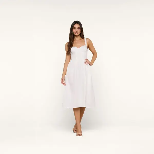 L'Agence Tiani Bustier Dress - Ivory