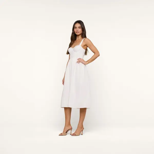 L'Agence Tiani Bustier Dress - Ivory