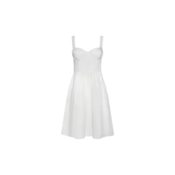 L'Agence Tiani Bustier Dress - Ivory